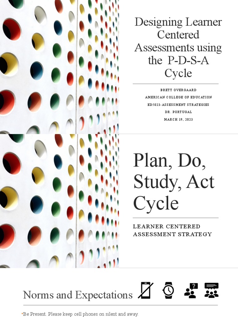 Learner-Centered Assessments with PDSA | PDF | Learning | Stars