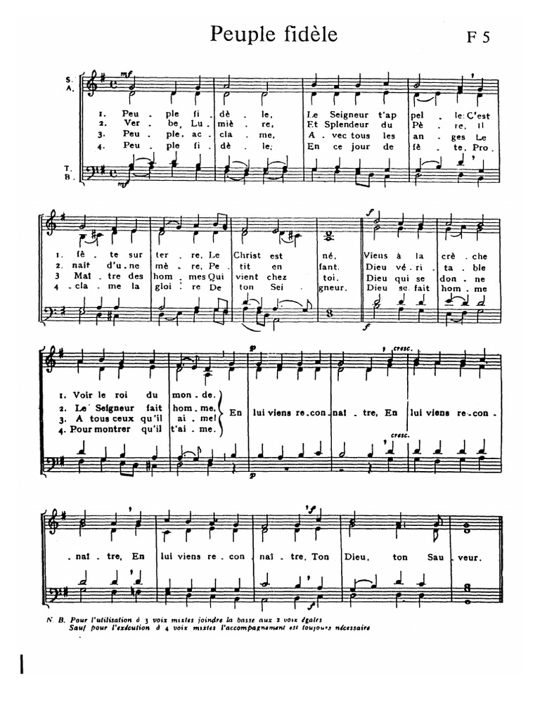 Peuple Fidele | PDF