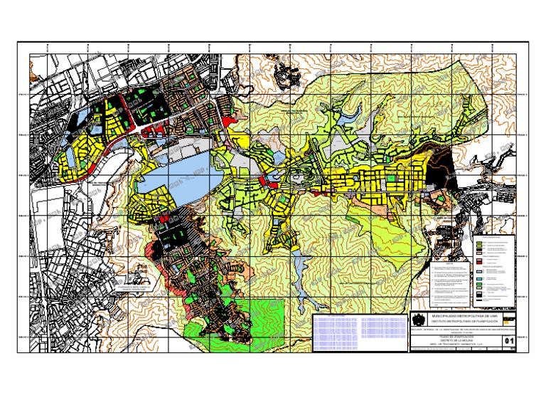 Web - La Molina Zonificacion - Ord. 1144-MML PDF | PDF