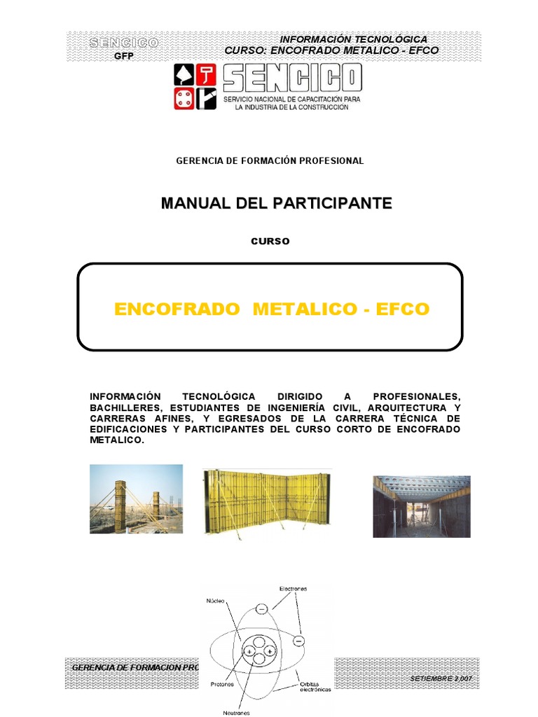 EFCO Basico | PDF | Hormigón | Aluminio