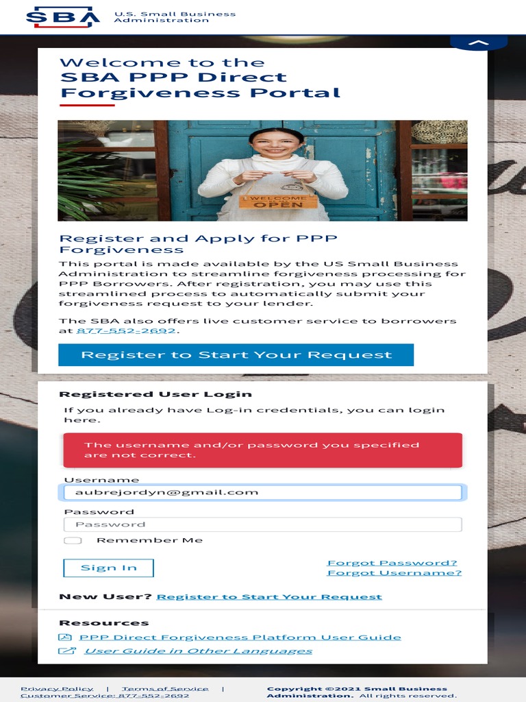 SBA PPP Forgiveness | PDF SBA PPP Forgiveness | PDF