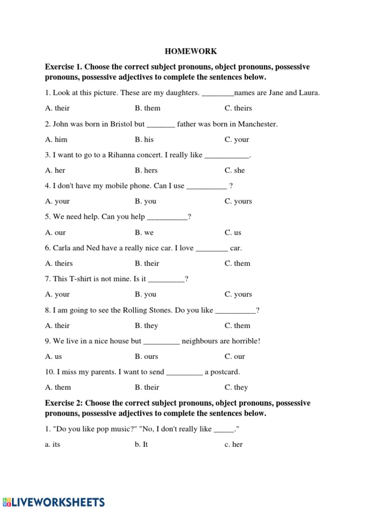 Present Simple Test | PDF
