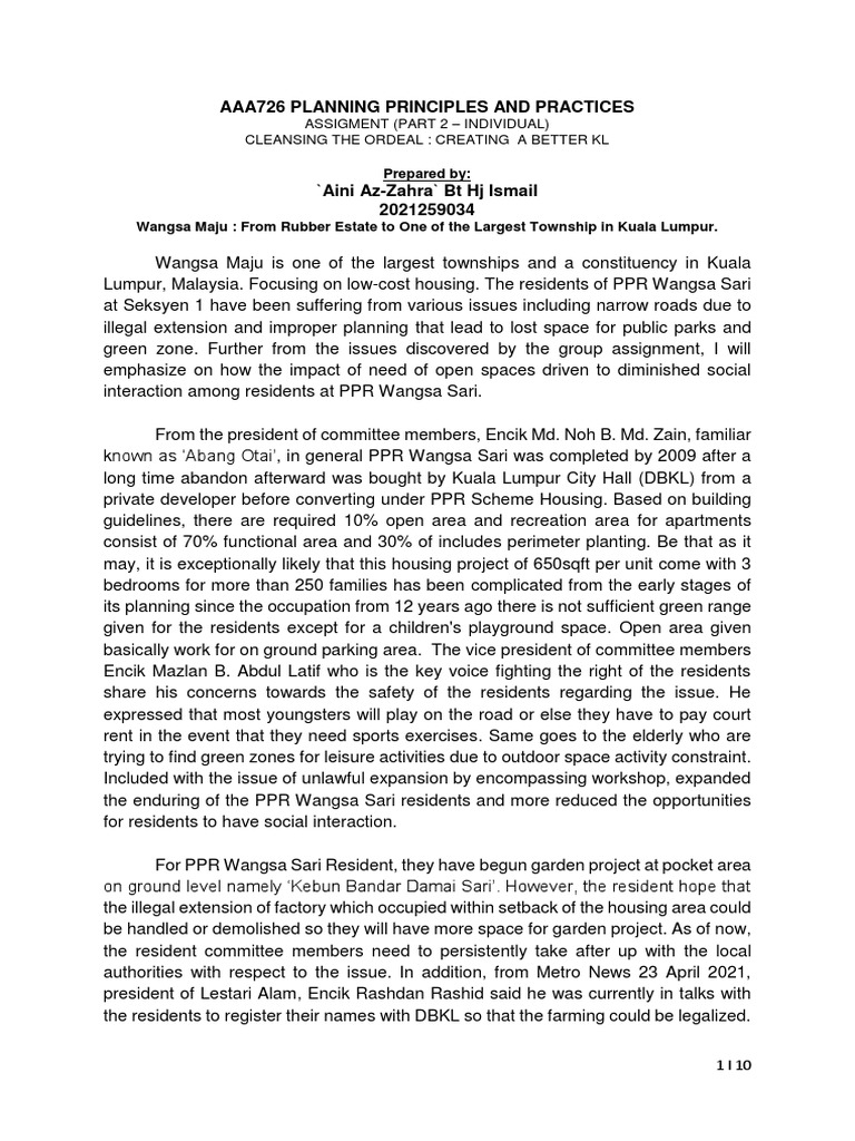 Reclaiming Community Spaces: Proposed Solutions to Address Lack of ...