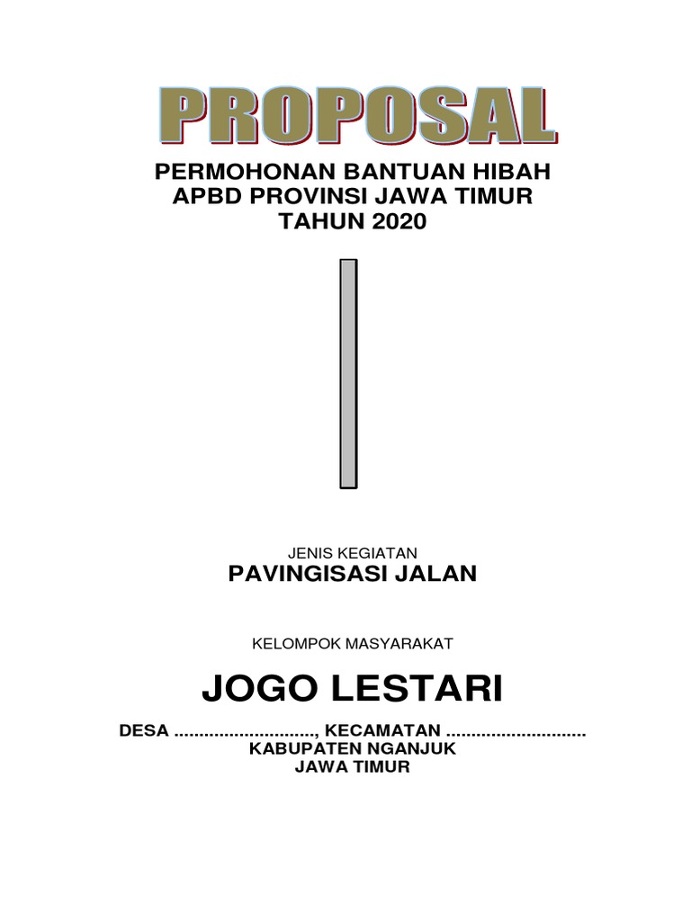 Proposal Contoh | PDF