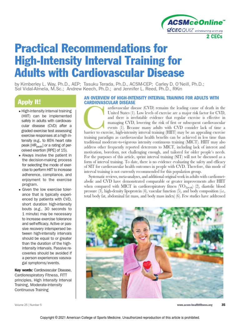 Practical Recommendations For High Intensity.10 PDF | PDF | High ...