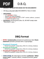 HIPP Method for DBQ Analysis | PDF