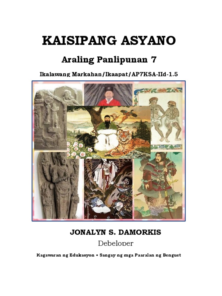 Passed - 939-13-21MELCS-Benguet - AP7 - Q2 - W4 - KAISIPANG ASYANO 11-27 PDF | PDF