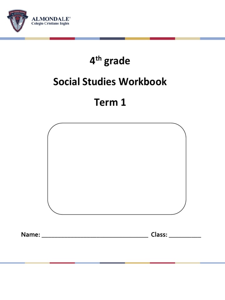 4th Grade Social Studies Workbook | PDF | Classroom | Democracy