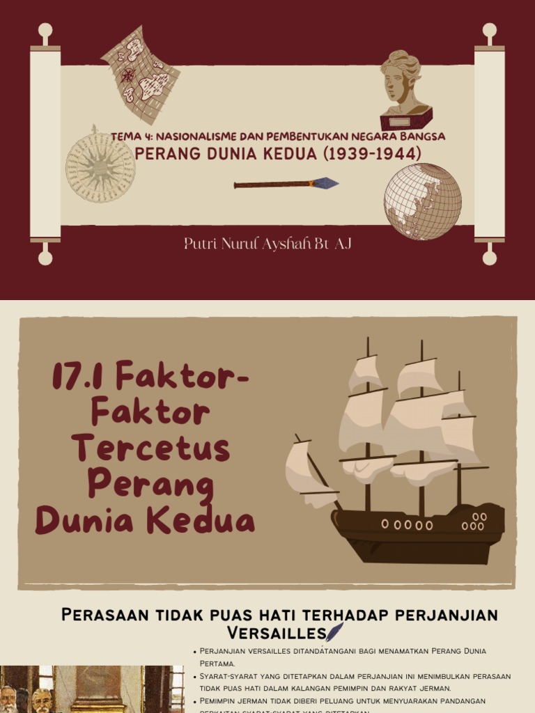 Nota Faktor Perang Dunia Ke-2 | PDF