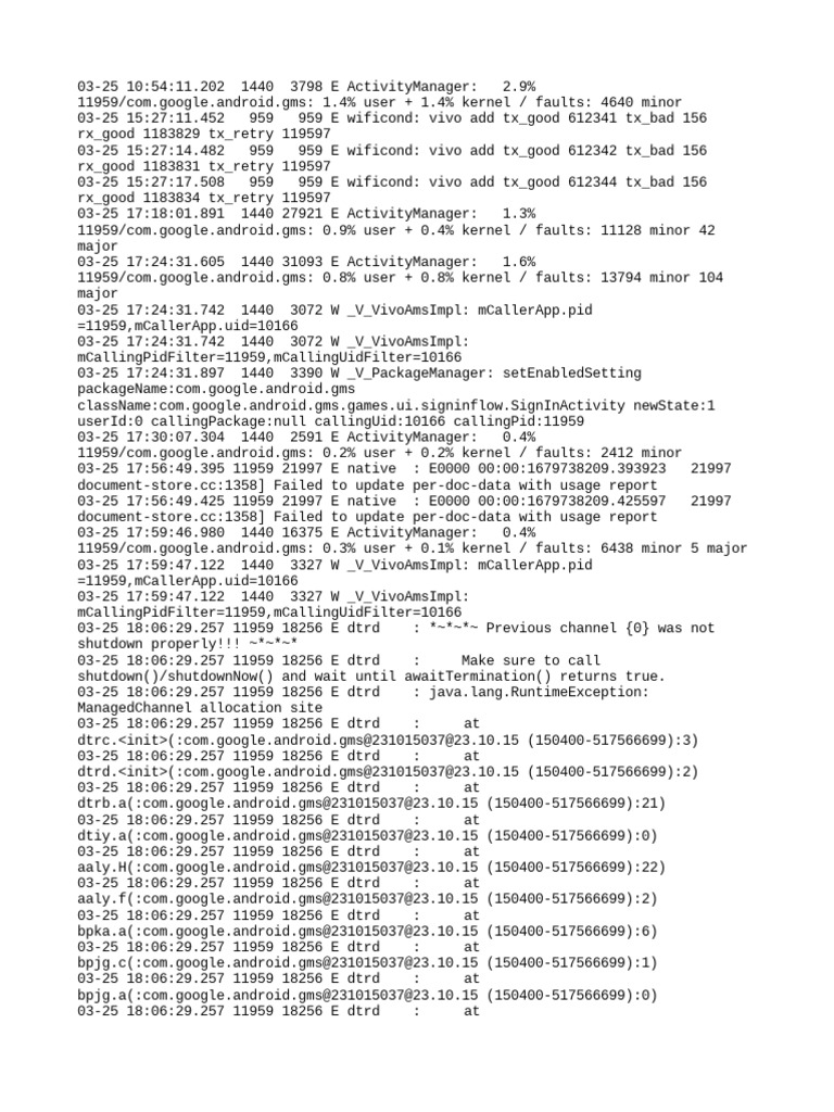 Log | PDF | Computer Programming | System Software