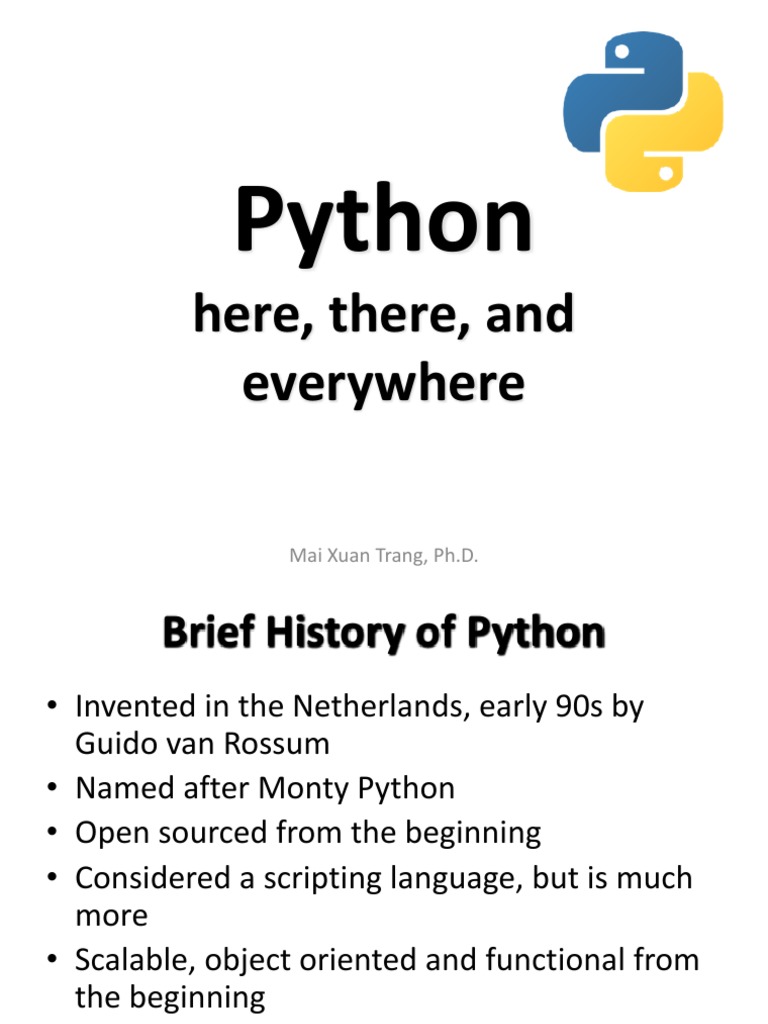 Bai 4 Python Pdf Python Programming Language Operating System Technology