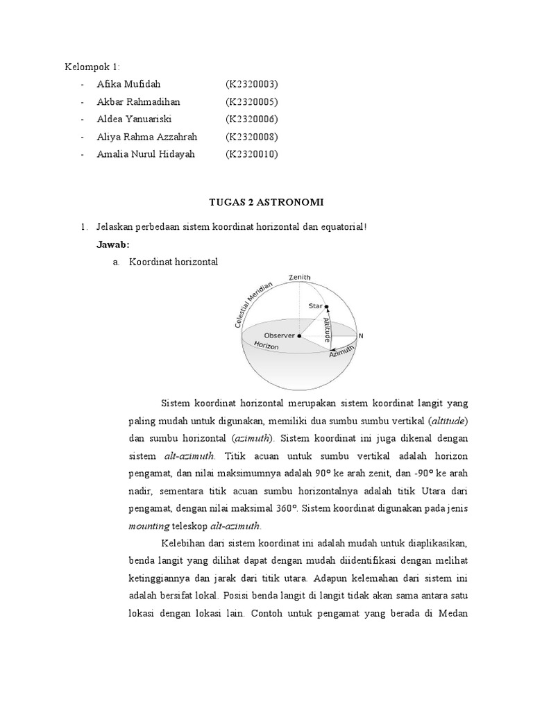 Kelompok 1 - Tugas Pertemuan 3 | PDF