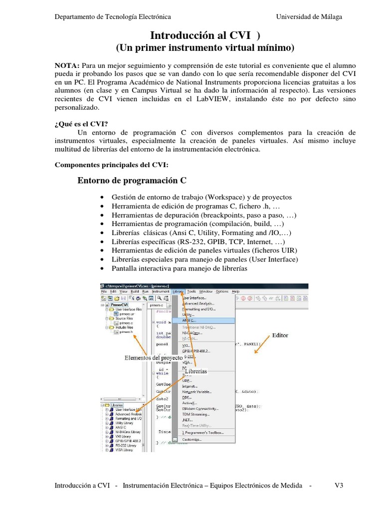 Introducción Al CVI v3 | PDF | Programa de computadora | Programación