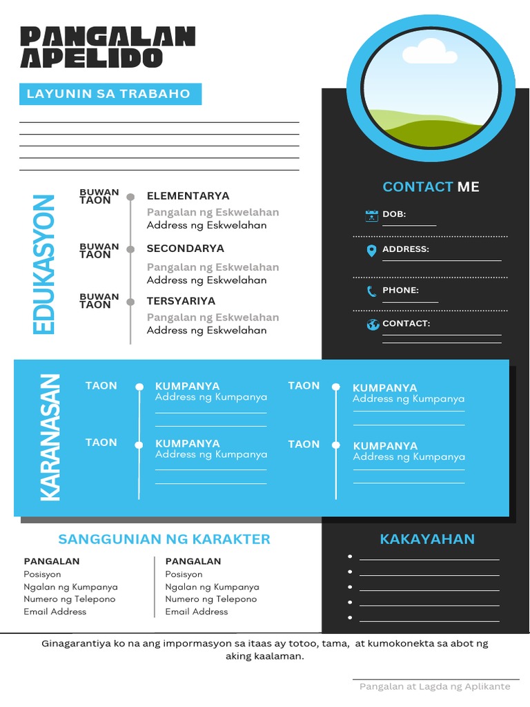 Resume Template | PDF