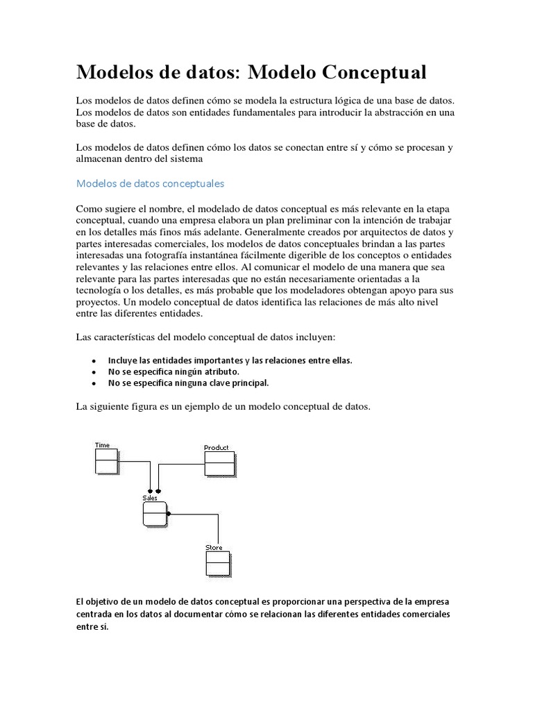 Modelo Conceptual | PDF | Arte | Informática
