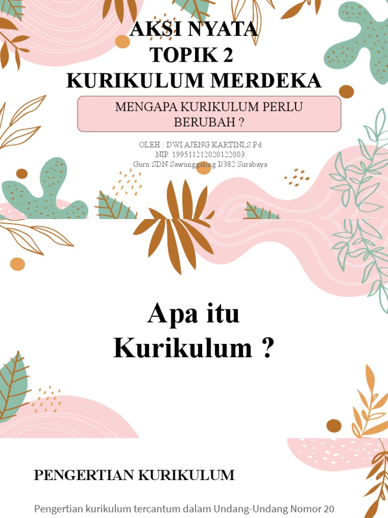 Aksi Nyata - Dwi Ajeng Kartini | PDF