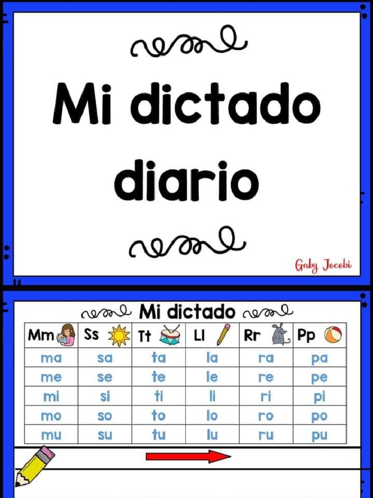 Mi Dictado Diario PDF | PDF