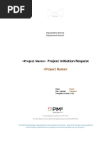 EOI Template for Project Proposals | PDF | Budget | Economies