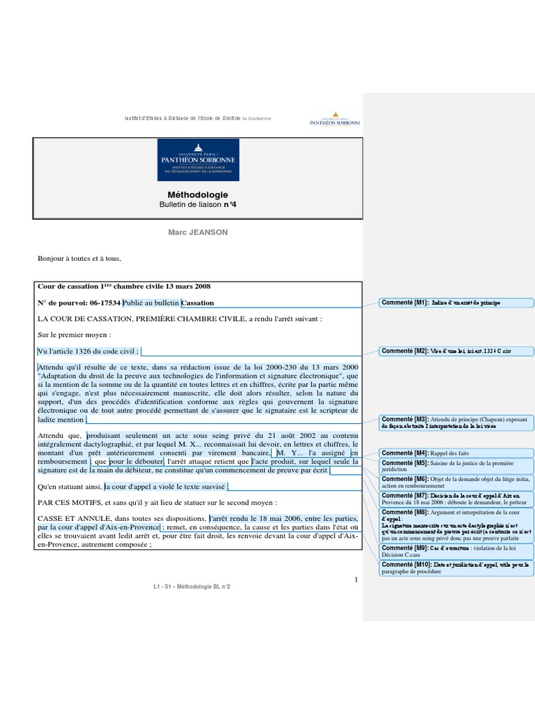 L1 BL Méthodologie | PDF | Justice | Crime et violence