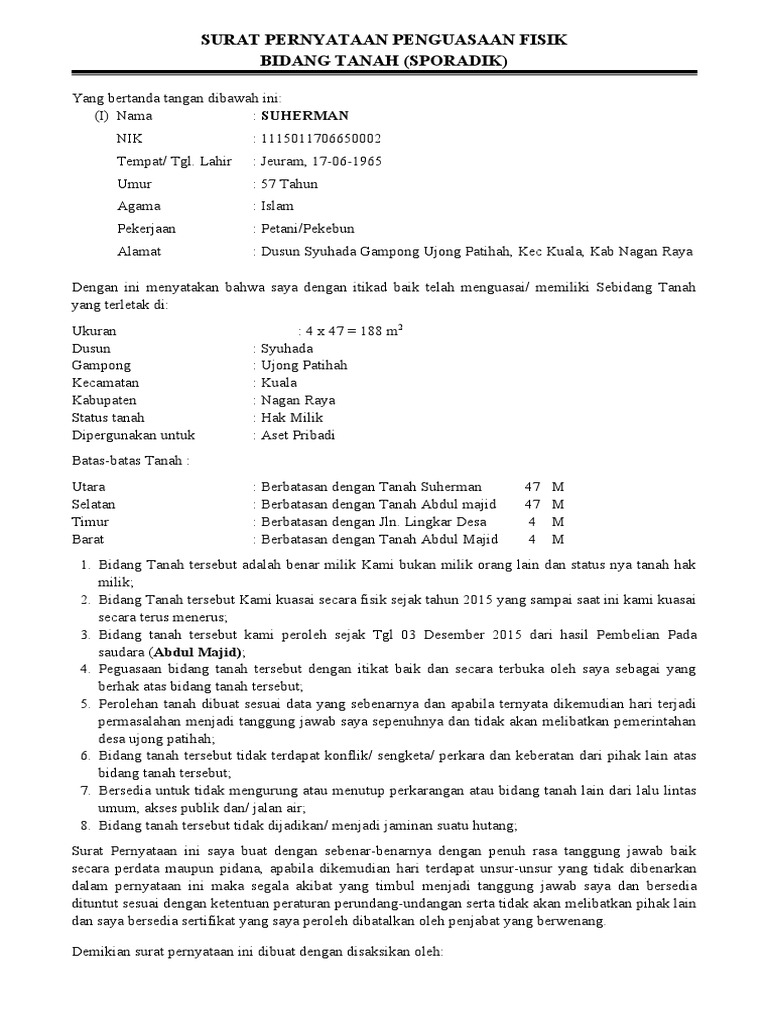 Sporadik Suherman | PDF