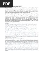 Rational Actor Model in Foreign Policy Analysis | PDF | Rationality ...