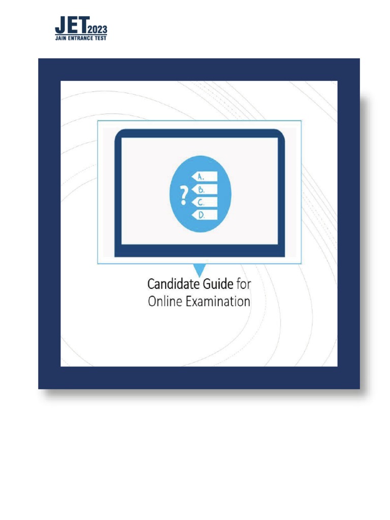 JET 2023 Assessment Guidelines | PDF