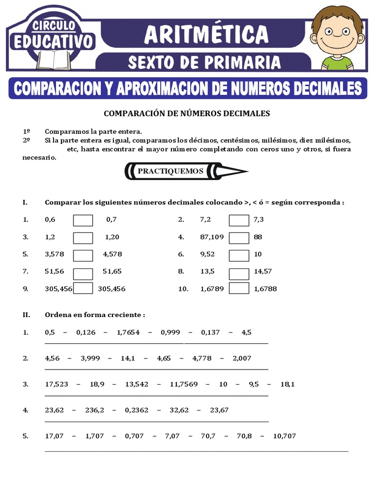 Ficha De Trabajo De Matemáticas 1ro Secundaria Pdf