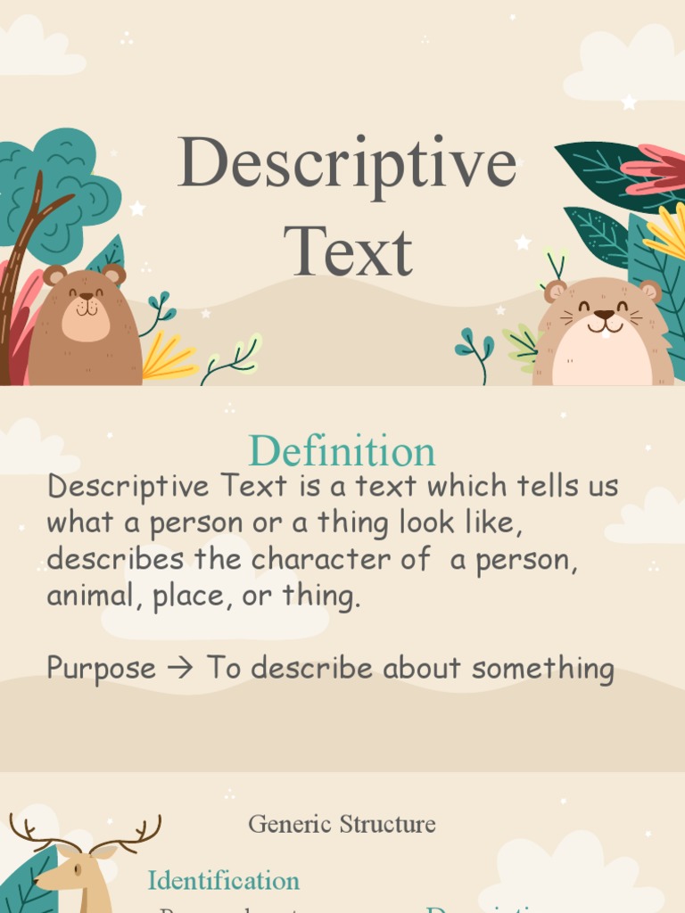 Understanding Descriptive Texts | PDF | Elephant | Hunting