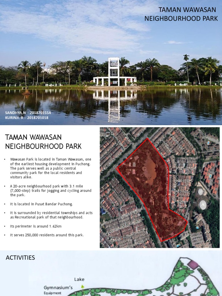 Taman Wawasan Park Overview | PDF | Parks | Earth Sciences