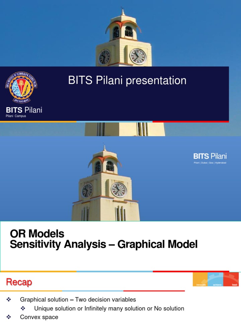 Lpp Graphical Solution Sensitivity Analysis Pdf Mathematical Optimization Mathematical Logic