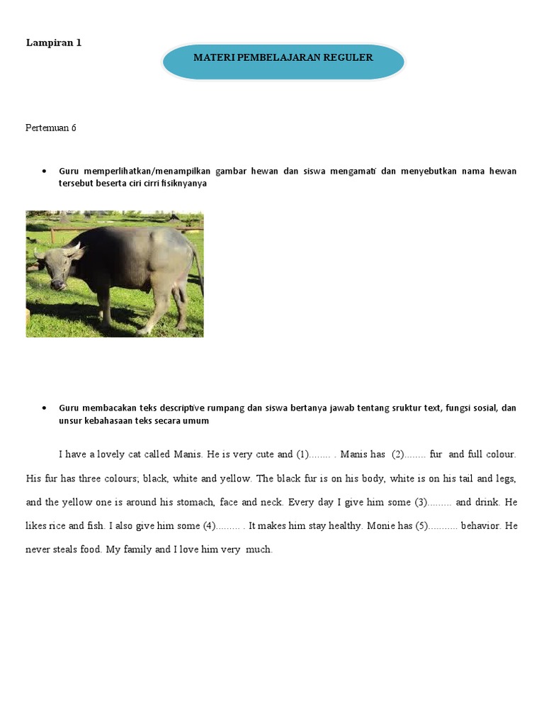 Lampiran Binatang | PDF