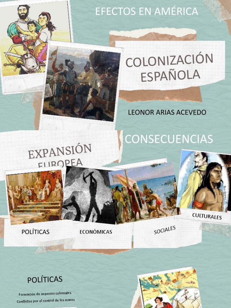 Efectos de la Colonización Española en América | PDF | España ...