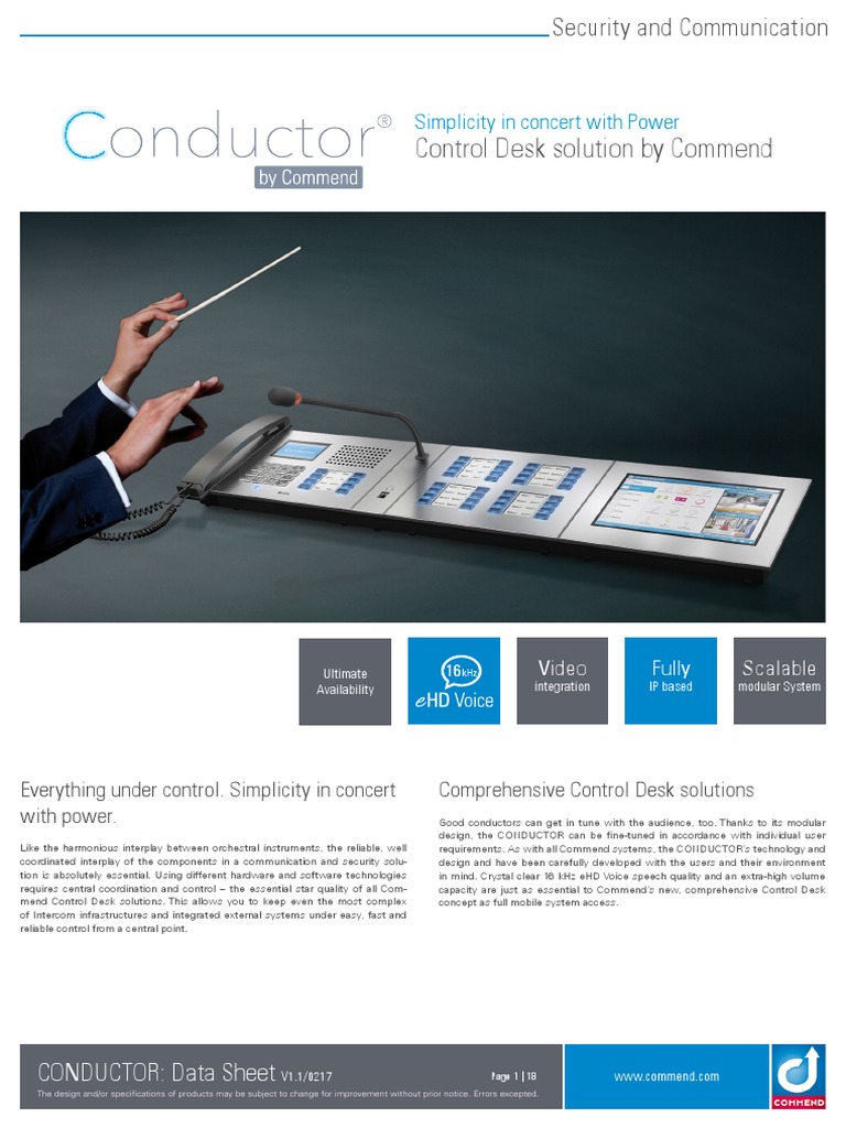 Intercom Datasheets | PDF | Microphone | Sound
