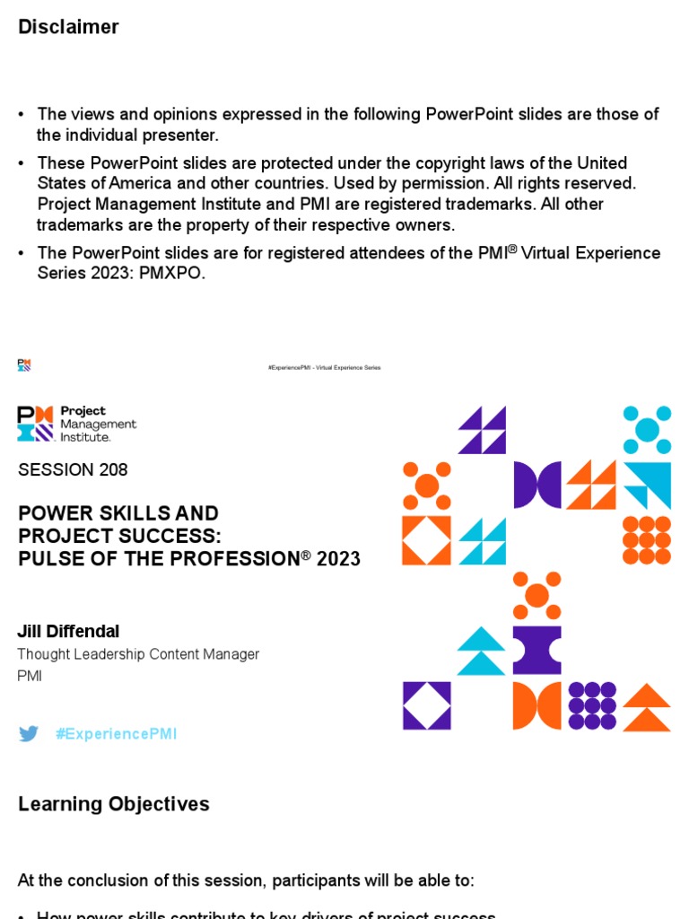 208 Power Skills and Project Success - Pulse of The Profession 2023 ...