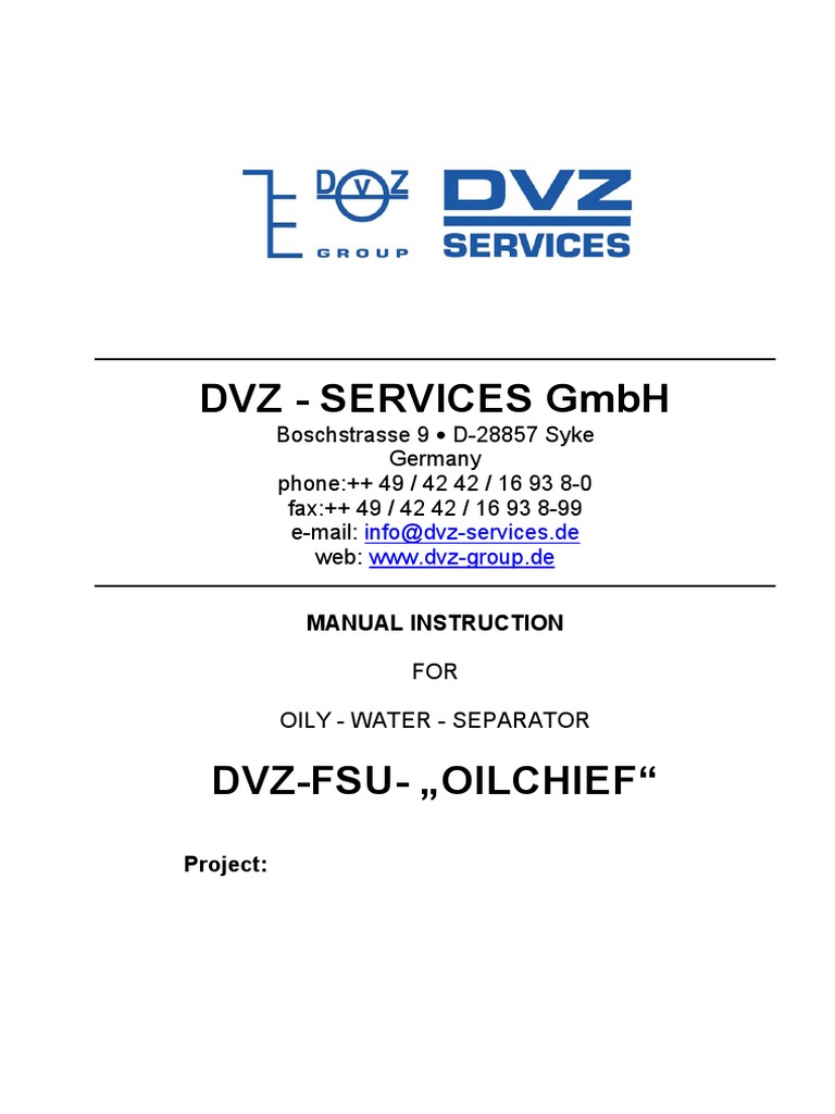 OWS - Manual de Instalación - EBA-FSU-OC-K3 | PDF | Pump | Valve
