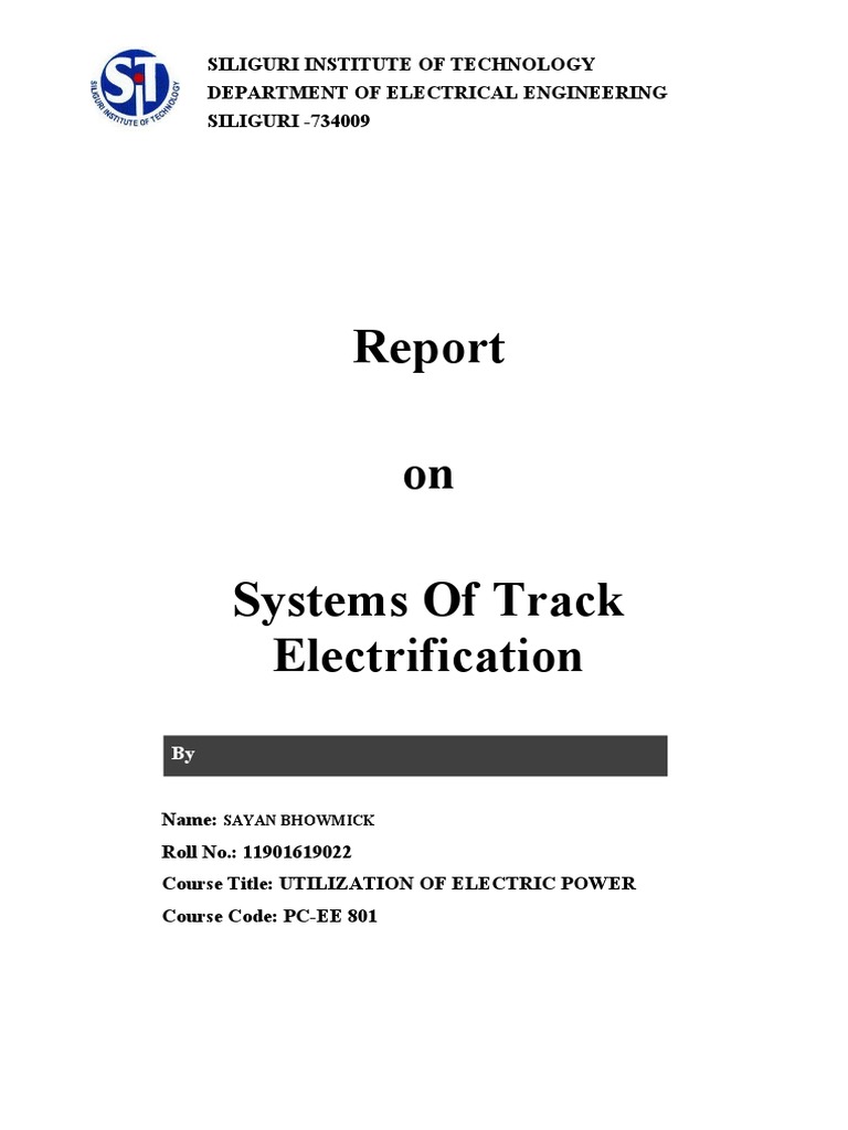 On Systems of Track Electrification | PDF | Alternating Current | Direct Current