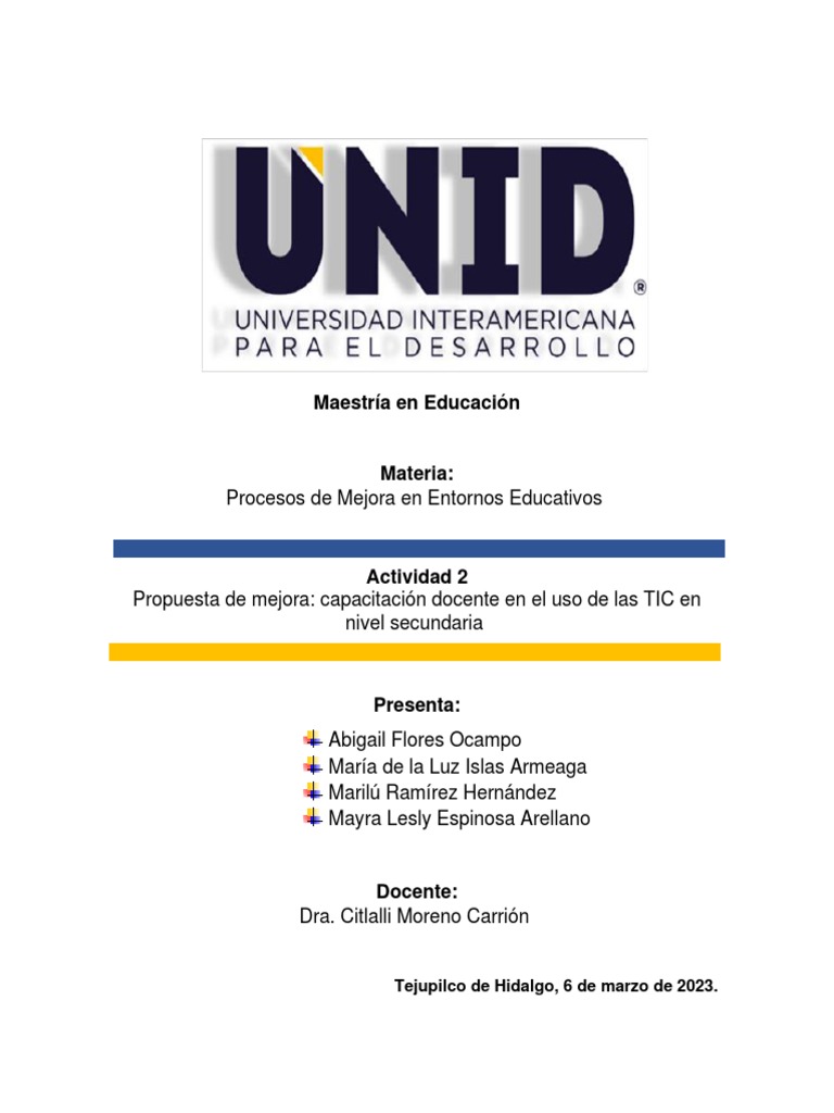 S2 Equipo Orion PMEE 2023 20 Flores Ocampo Abigail | PDF | Enseñando | Maestros