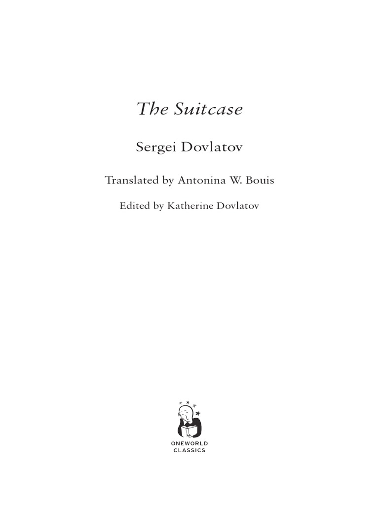 The Suitcase PDF | Download Free PDF | Hard Currency
