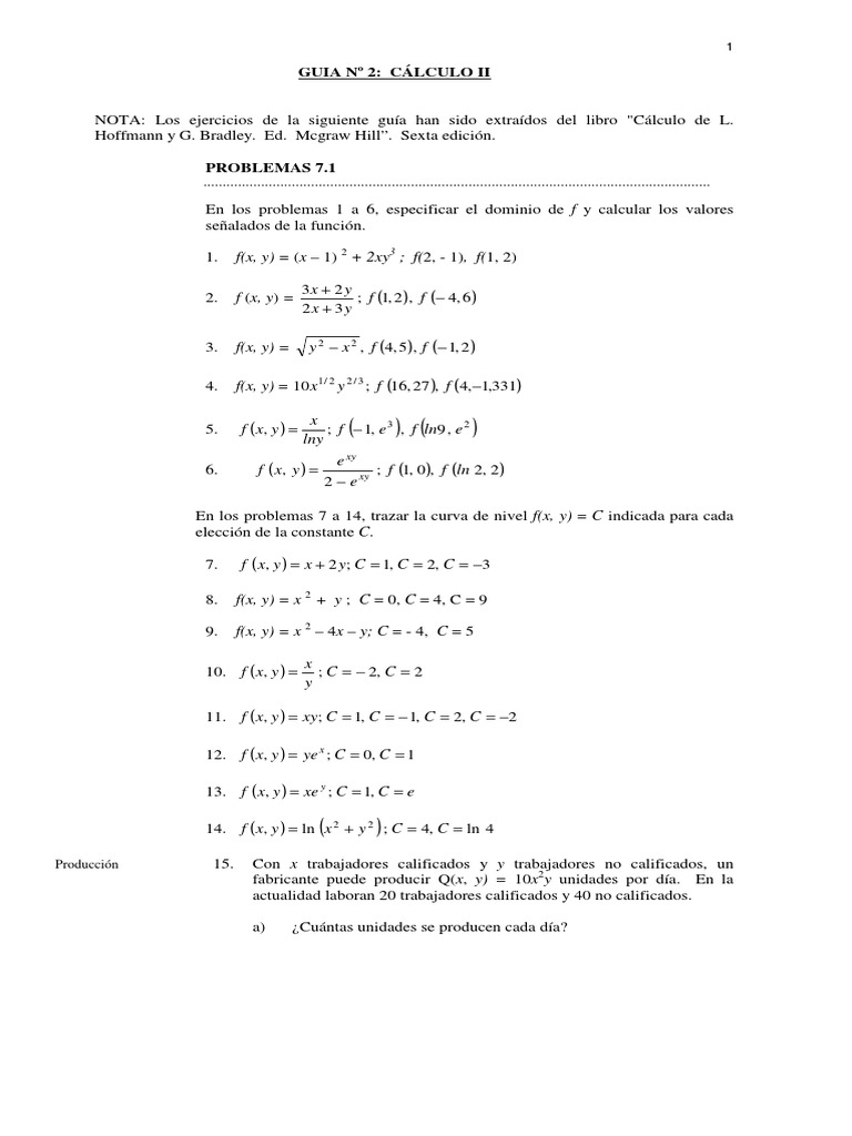 Guia-Ejercicios-N-2-Funciones-en-dos-Variables | PDF | Precios | Utilidad