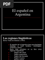 Características del Castellano Rioplatense | PDF | Lengua española ...