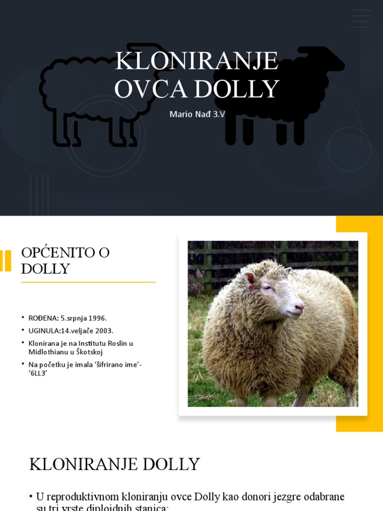 Kloniranje-Ovca Dolly | PDF