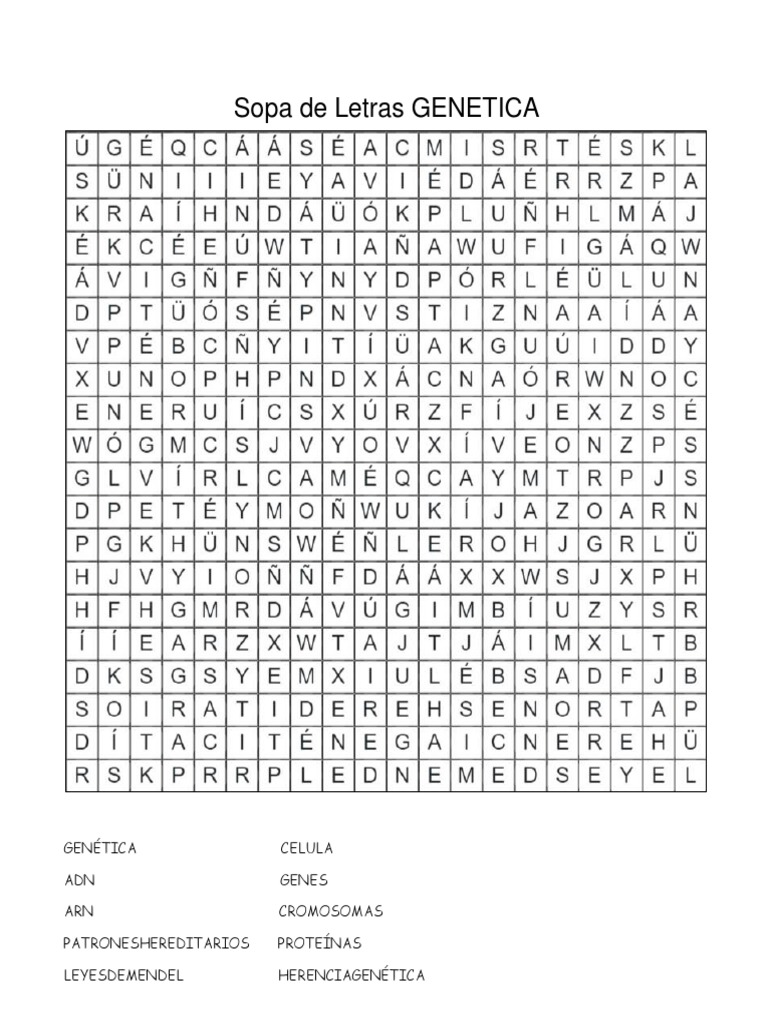 Sopa de Letras PDF | PDF