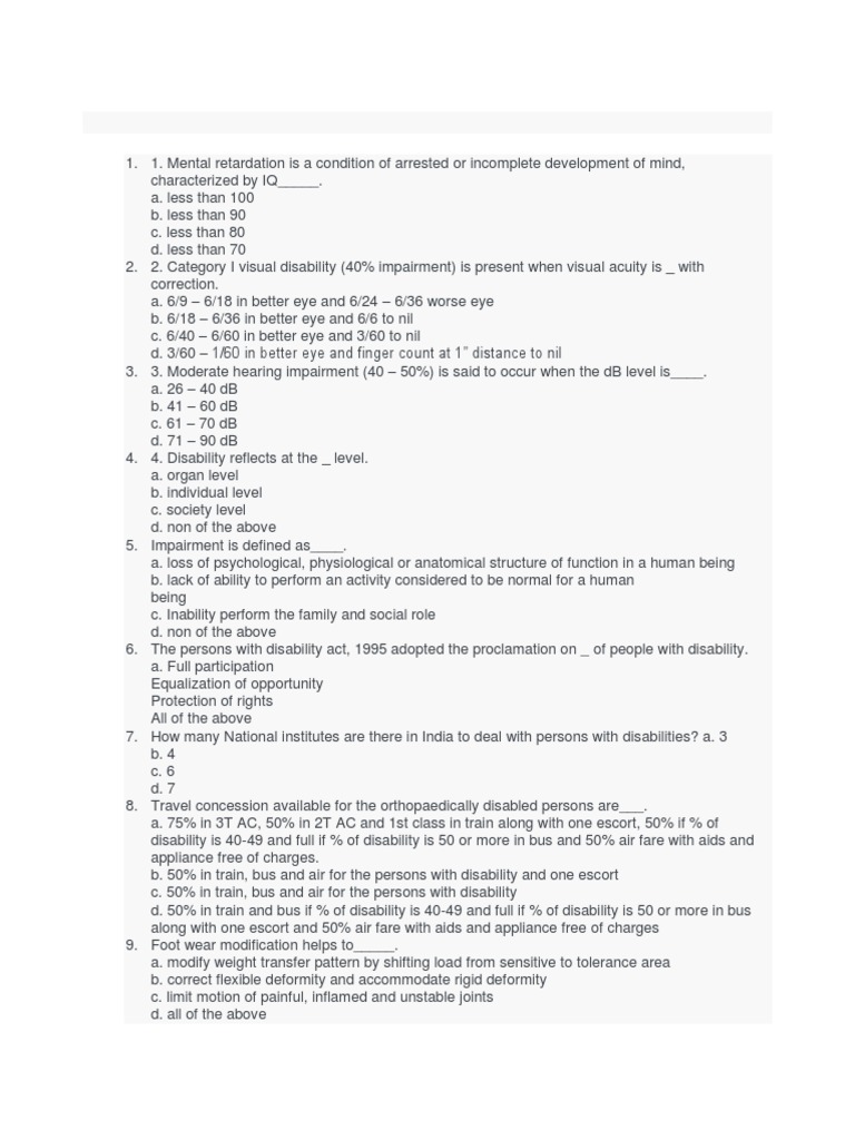 BPSC MCQ 4 PDF | PDF | Prosthesis | Anatomical Terms Of Motion