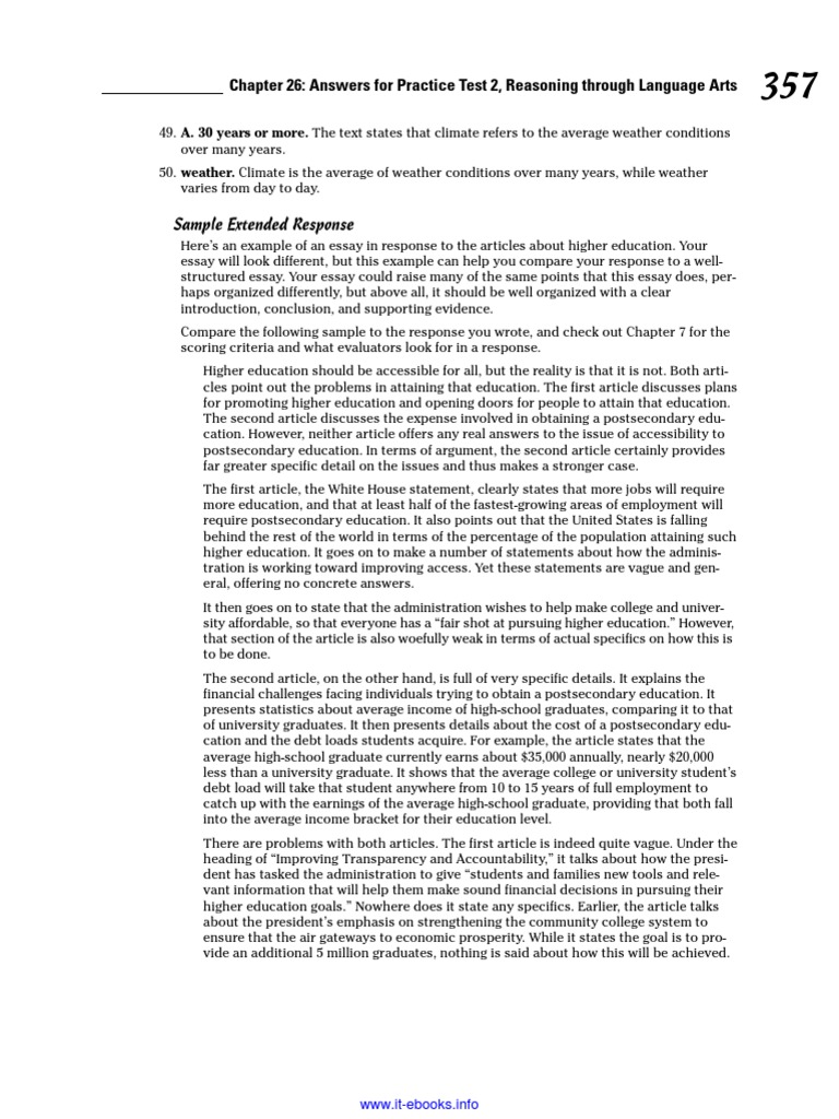 Extended Response 4 A PDF | PDF | Essays