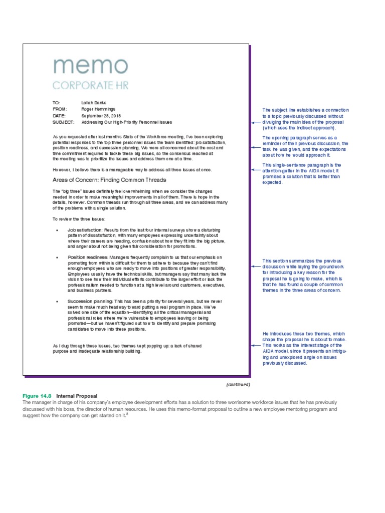 Internal Proposal Sample 43981310751524 | PDF | Employee Relations ...