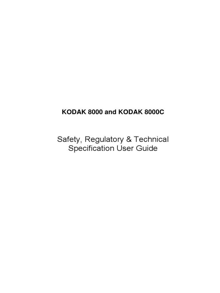 K8000-K8000c-Technical Manual | Download Free PDF | Medical Device ...