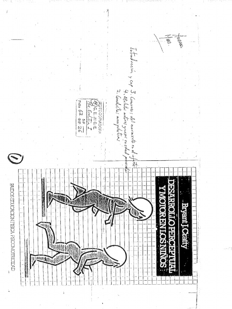 83.CRATTY. Comienzos Del Movimiento en El Infante, Atributos Motores ...