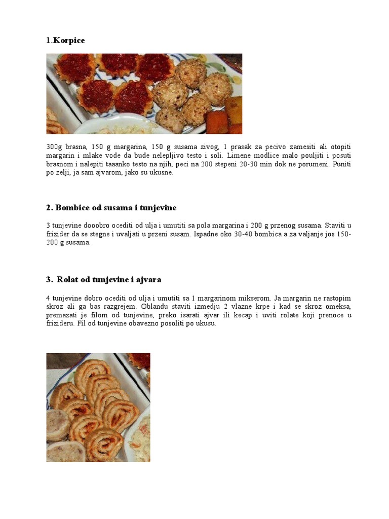 Posni Recepti Sa Neta | PDF