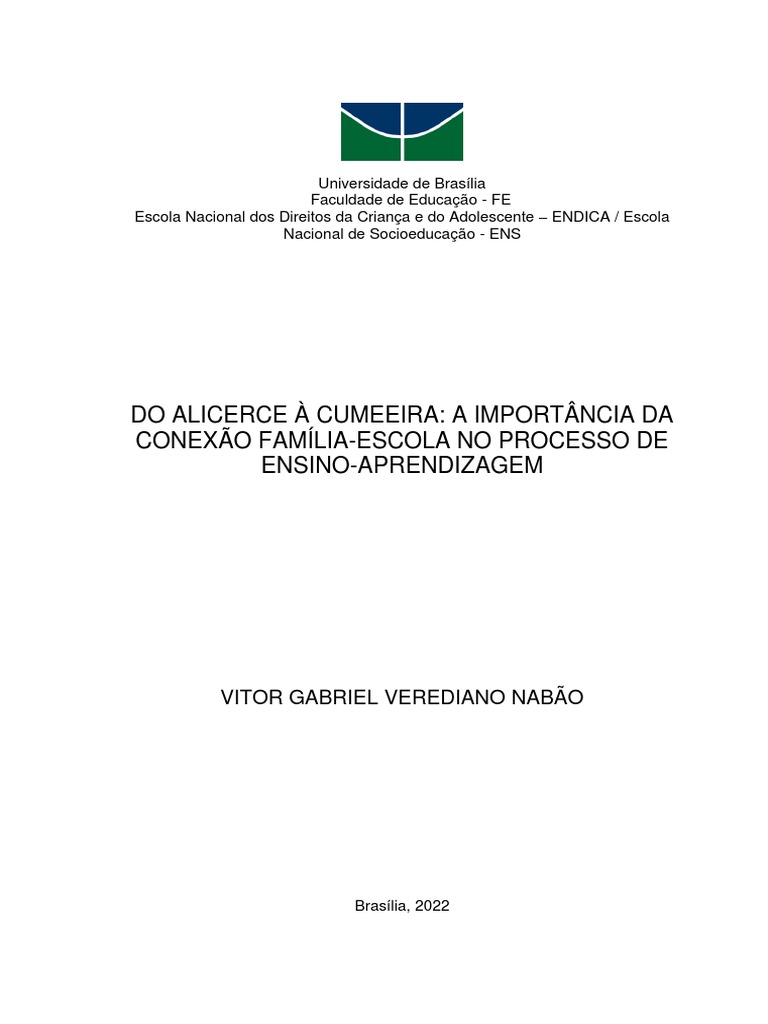 Projeto Família | PDF | Família | Aprendizado