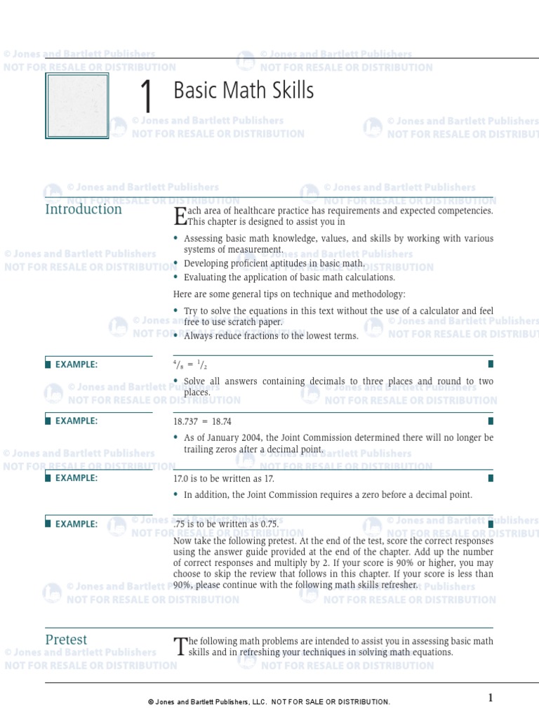 Basic Mathematical Skills With Geometry | PDF | Teaspoon | Grain (Unit)